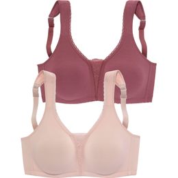 Damen Soft-BH rosenholz+puder Gr&ouml;&szlig;e 95E