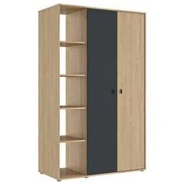 Schlafzimmer-Set GAMI "RITMO SCHLAFZIMMER SET 1", transparent, ohne Matratze, B/H: 140cm x 200cm, Schlafzimmermöbel-Sets, Ein Schlafzimmer im zeitlosen Stil mit vielen praktischen Lösungen