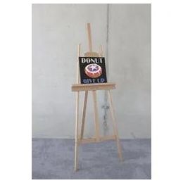 Leinwandbild Komar "Donut give up - Größe 30 x 30 cm", bunt (farbe rahmen: braun, farbe bild(er): bunt), B:30cm H:30cm T:2cm, Holz, Papier, Bilder, Keilrahmenbild mit Echtholzrahmen, Kinderzimmer