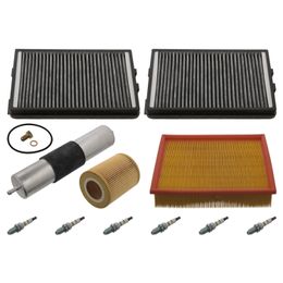 febi bilstein Teilesatz, Inspektion f&uuml;r BMW 11427512300S1 11427509430 11421427908 37322