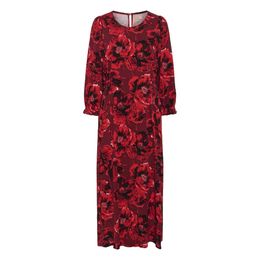 Culture Kleid 'CUrachel Elitha' Damen Gr&ouml;&szlig;e 40 pastellpink / rot / weinrot / schwarz Winterkleid