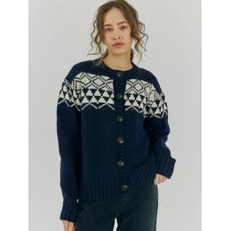 NORR Knit Cardigan 'Fair' female Blue size 44
