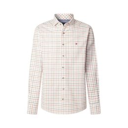 Hackett London Hemd Herren Gr&ouml;&szlig;e L navy / rot / wei&szlig;