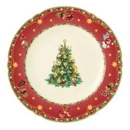 Speiseteller Seltmann Weiden "Marieluise - Weihnachtsnostalgie", bunt, B:25,3cm H:2,3cm L:25,3cm T:25,3cm Ø:25,3cm, Porzellan, Speiseteller, Teller rund 25 cm