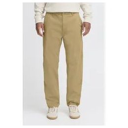 Chinohose Blend "BHNATAN WIDE LEG CHINO", Herren, Gr. 36, Länge 34, bunt (sand braun), Web, Obermaterial: 98% Baumwolle, 2% Elasthan, unifarben, Modisch, relaxed fit knöchellang, Hosen