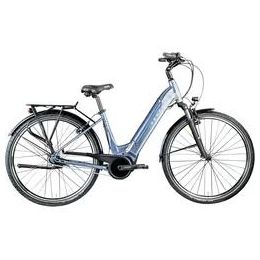 Zündapp E-Bike ZÜNDAPP "Z909" Gr. 46, grau (grau, grau), Elektrofahrräder, 46cm, 28 Zoll (71,12cm), Pedelec, Elektrofahrrad für Damen u. Herren