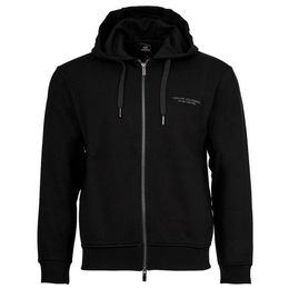 Armani Exchange Zip-Up Hoodie male Black size S
