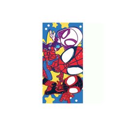 MARVEL Spider-Man Spidey Badetuch, Strandtuch 70x140cm 100% Baumwolle | Gr.: onesize