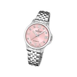 Analog-Armbanduhr Candino Automatik silber mittel (ca. 34mm) | Gr.: onesize