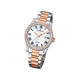 Analog-Armbanduhr Candino Elegance roségold, silber mittel (ca. 33mm) | Gr.: onesize