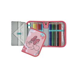 Disney Minnie Mouse Gefülltes Federmappe Komplettes Etui Schuletui | Gr.: onesize