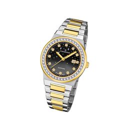 Analog-Armbanduhr Candino Elegance silber, gold mittel (ca. 34mm) | Gr.: onesize