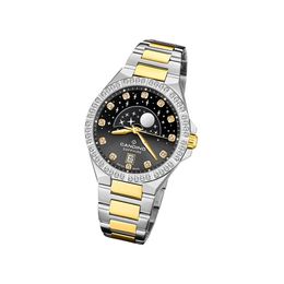 Analog-Armbanduhr Candino Elegance silber, gold mittel (ca. 34mm) | Gr.: onesize