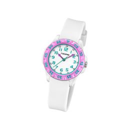 Analog-Armbanduhr Calypso Junior weiß klein (ca. 29mm) | Gr.: onesize