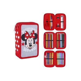 Disney Minnie Mouse Schreibset Komplett 44-teiliges Federmäppchen | Gr.: onesize