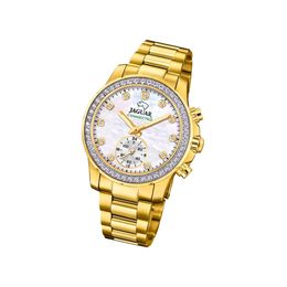 Multifunktion-Armbanduhr Jaguar Connected gold mittel (ca. 36,5mm) | Gr.: onesize