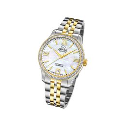 Analog-Armbanduhr Jaguar Heritage silber, gold mittel (ca. 34mm) | Gr.: onesize