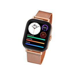 Digital-Smartwatch Lotus Smartwatch kupfer, rosegold groß (ca. 44mm) | Gr.: onesize