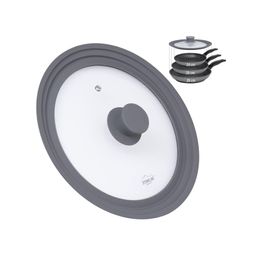 Stoneline Universaldeckel in Grau - &Oslash; 28 cm | Gr.: onesize