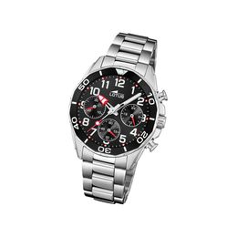 Chronograph-Armbanduhr Lotus Classic silber mittel (ca. 36mm) | Gr.: onesize