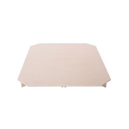 Beliani Wasserbett Podest BEDROCK in Braun - (W) 160 x (H) 16 x (L) 200 cm | Gr.: onesize