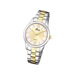 Chronograph-Armbanduhr Lotus Classic silber, gold mittel (ca. 34mm) | Gr.: onesize