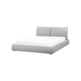 Beliani Doppelbett VINAY in Grau - (W) 176 x (H) 90 x (L) 233 cm | Gr.: onesize