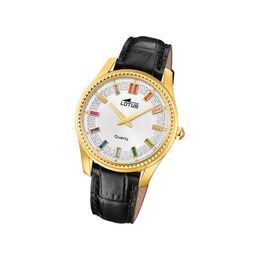 Chronograph-Armbanduhr Lotus Classic schwarz mittel (ca. 38mm) | Gr.: onesize