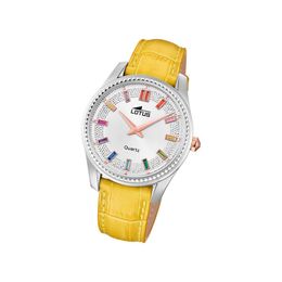 Chronograph-Armbanduhr Lotus Classic gelb mittel (ca. 38mm) | Gr.: onesize