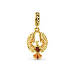 GNOCE Sterling Silber vergoldet Phönix Charm | Gr.: onesize