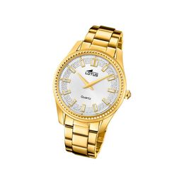 Chronograph-Armbanduhr Lotus Classic gold mittel (ca. 38mm) | Gr.: onesize