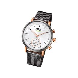 Chronograph-Armbanduhr Lotus Classic grau groß (ca. 42mm) | Gr.: onesize