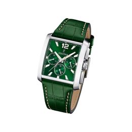 Chronograph-Armbanduhr Festina Timeless Chronograph grün mittel (ca. 37mm) | Gr.: onesize
