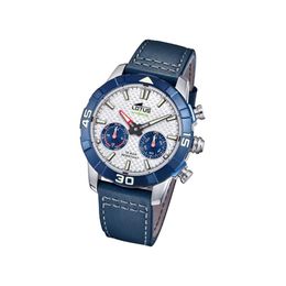 Chronograph-Armbanduhr Lotus Classic blau groß (ca. 45mm) | Gr.: onesize