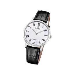 Analog-Armbanduhr Festina Swiss Made schwarz mittel (ca. 39mm) | Gr.: onesize