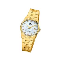 Chronograph-Armbanduhr Lotus Classic gold mittel (ca. 31,5mm) | Gr.: onesize