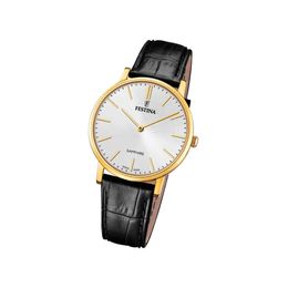 Analog-Armbanduhr Festina Swiss Made schwarz mittel (ca. 39mm) | Gr.: onesize