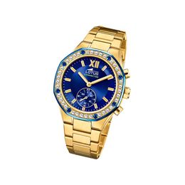 Chronograph-Armbanduhr Lotus Classic gold mittel (ca. 38mm) | Gr.: onesize
