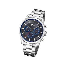 Chronograph-Armbanduhr Lotus Classic silber groß (ca. 42mm) | Gr.: onesize