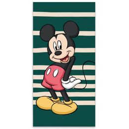 Disney Mickey Mouse Green Badetuch, Strandtuch 60x120cm | Gr.: onesize