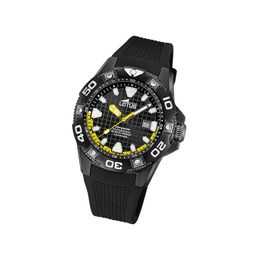 Chronograph-Armbanduhr Lotus Classic schwarz groß (ca. 45mm) | Gr.: onesize