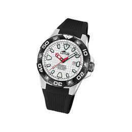 Chronograph-Armbanduhr Lotus Classic schwarz groß (ca. 45mm) | Gr.: onesize