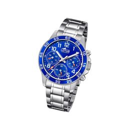 Chronograph-Armbanduhr Lotus Junior silber mittel (ca. 36mm) | Gr.: onesize
