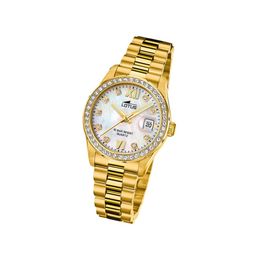 Chronograph-Armbanduhr Lotus Classic gold mittel (ca. 32,5mm) | Gr.: onesize