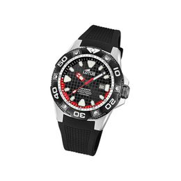 Chronograph-Armbanduhr Lotus Classic schwarz groß (ca. 45mm) | Gr.: onesize