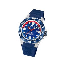 Chronograph-Armbanduhr Lotus Classic blau groß (ca. 45mm) | Gr.: onesize