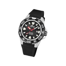Chronograph-Armbanduhr Lotus Classic schwarz groß (ca. 45mm) | Gr.: onesize