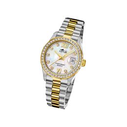 Chronograph-Armbanduhr Lotus Classic silber, gold mittel (ca. 32,5mm) | Gr.: onesize