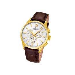 Analog-Armbanduhr Candino Sport braun groß (ca. 43mm) | Gr.: onesize
