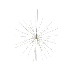 STAR TRADING 3D-LED-H&auml;ngestern "Firework" in Silber - (H)45 cm | Gr.: onesize